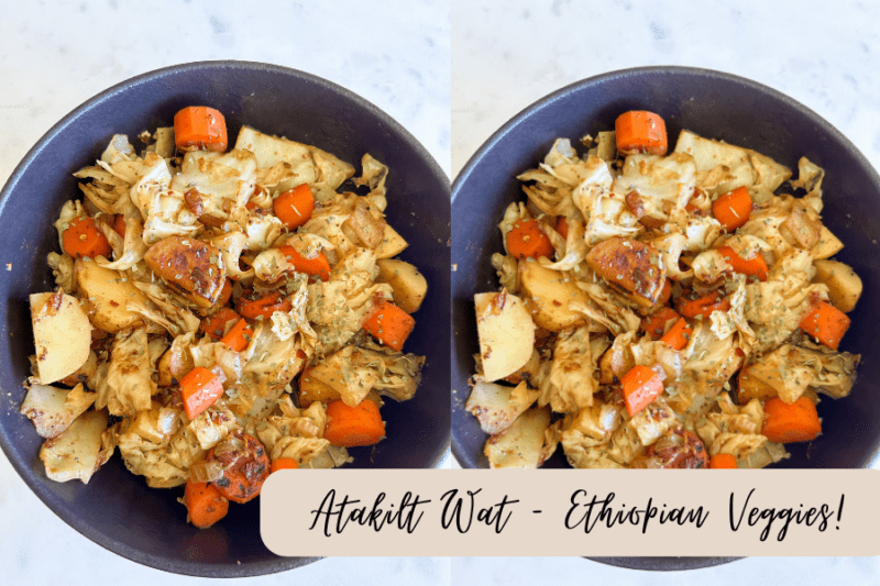 Atakilt Wat | Ethiopian Cabbage, Potatoes, and Carrots - The Spice Girl ...