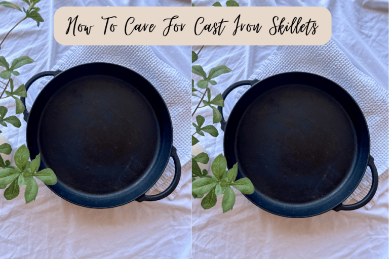 How to Care for a Cast Iron Skillet: Clean, Season & Store It Right ...