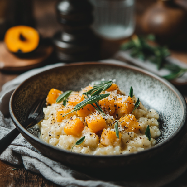 Butternut Squash and Sage Risotto - The Spice Girl Kitchen