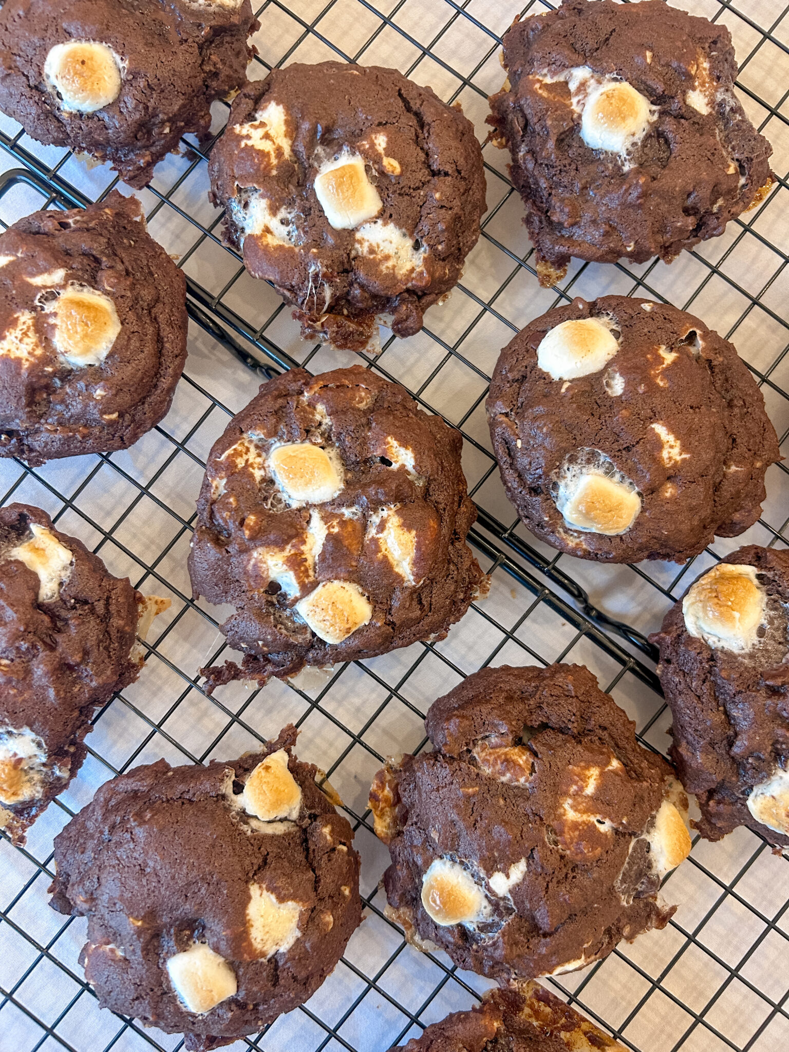 Rocky Road Cookies — The Ultimate Chocolate Marshmallow Nut Cookie ...