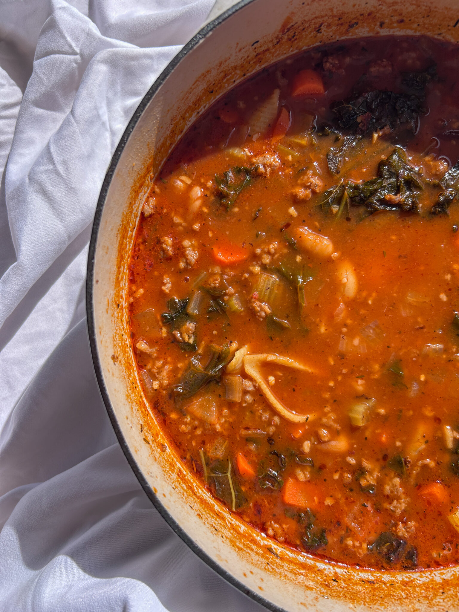 Traditional Italian Pasta Fagioli Recipe (Classic Pasta and Beans Soup ...