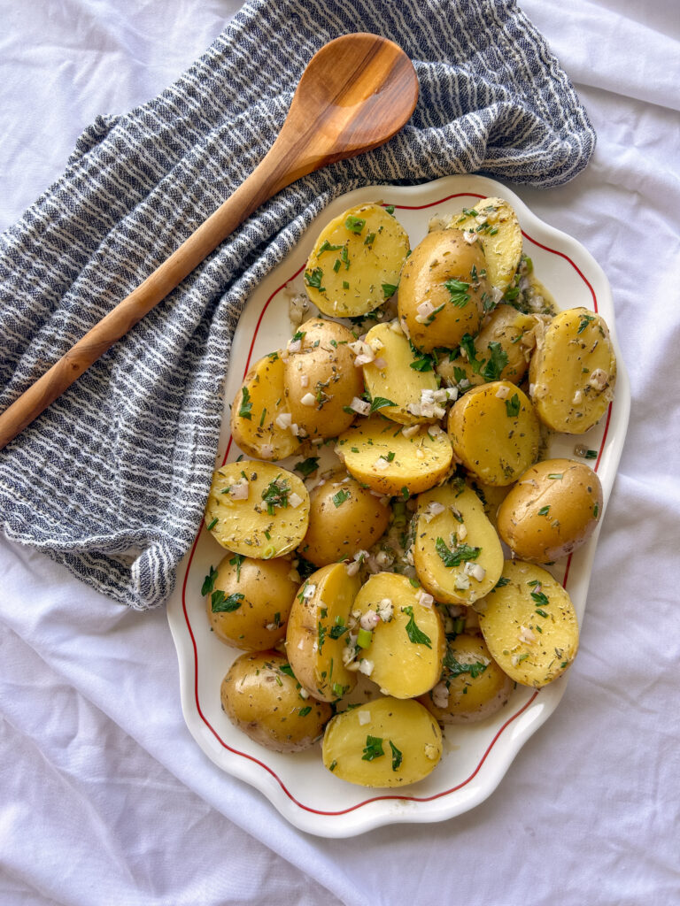 French Potato Salad - The Spice Girl Kitchen